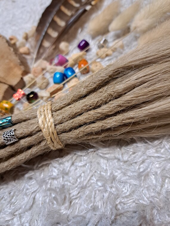 Dreadlock Dread Extensions Aschblond 25-30cm Dreads kaufen